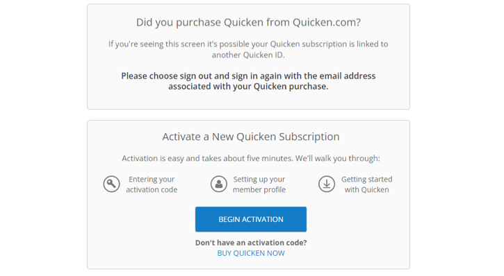 How to activate your Quicken membership | Quicken