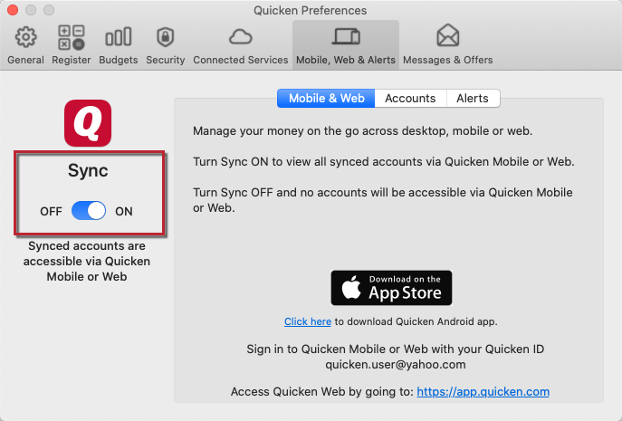 | Quicken